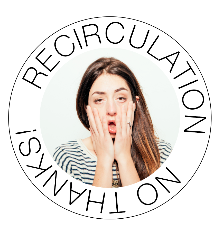 Say No to Air Recirculation: Improve Indoor Air Quality